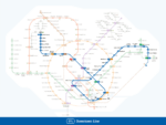 Downtown Line Map - MRT Map