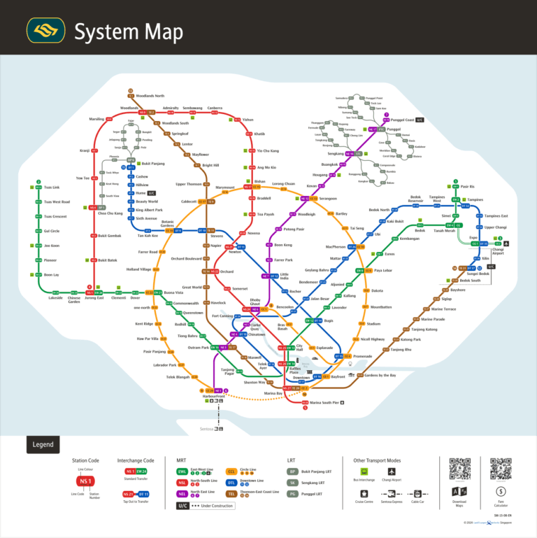 MRT Map (LTA) - MRT Map